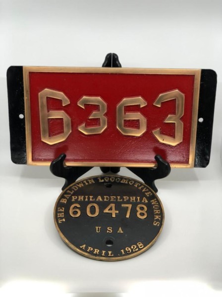 Builder and Number Plates - The Railroadiana Collectors Association ...